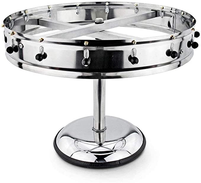 New Star Stainless Steel Order Wheel Ticket Holder, 16 Clips, 18-Inch