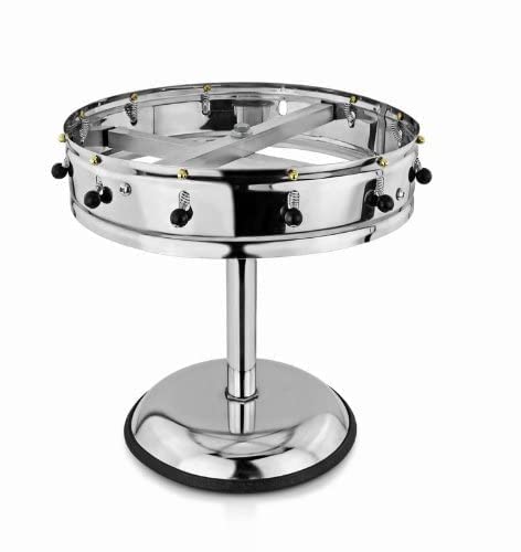 New Star Stainless Steel Order Wheel Ticket Holder, 12 Clips, 14-Inch