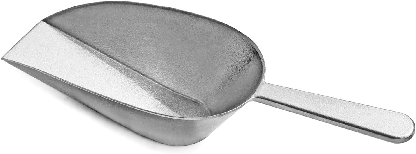 New Star Foodservice 34721 One-Piece Cast Aluminum Flat Bottom Bar Ice