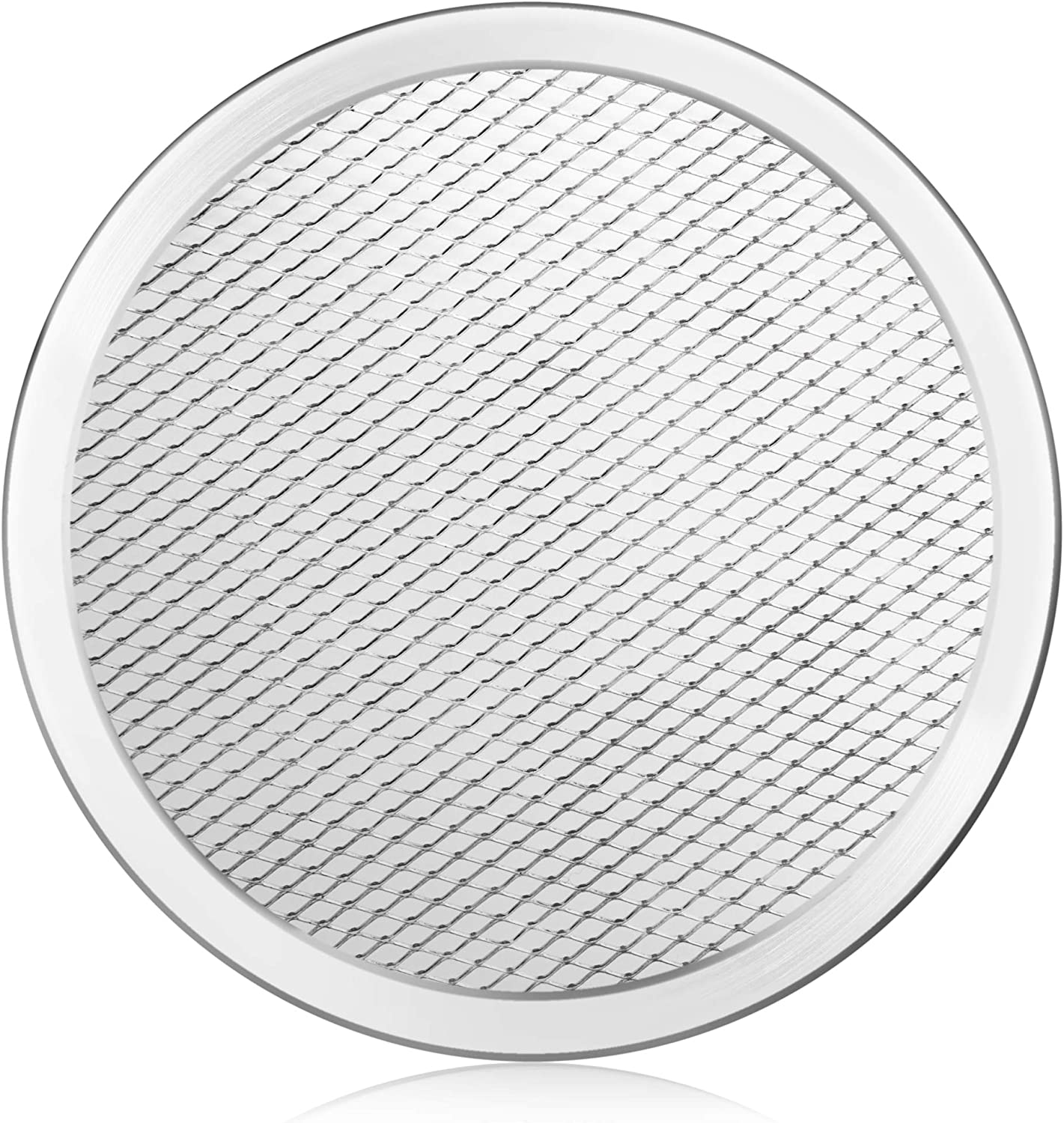 New Star Foodservice 50653 Restaurant-Grade Aluminum Pizza Baking Scre