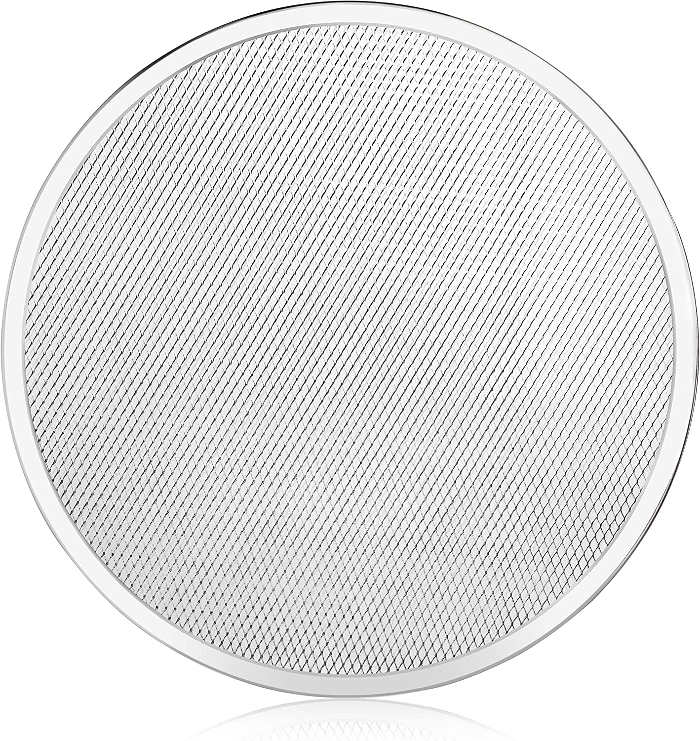 New Star Foodservice 50974 Restaurant-Grade Aluminum Pizza Baking Scre