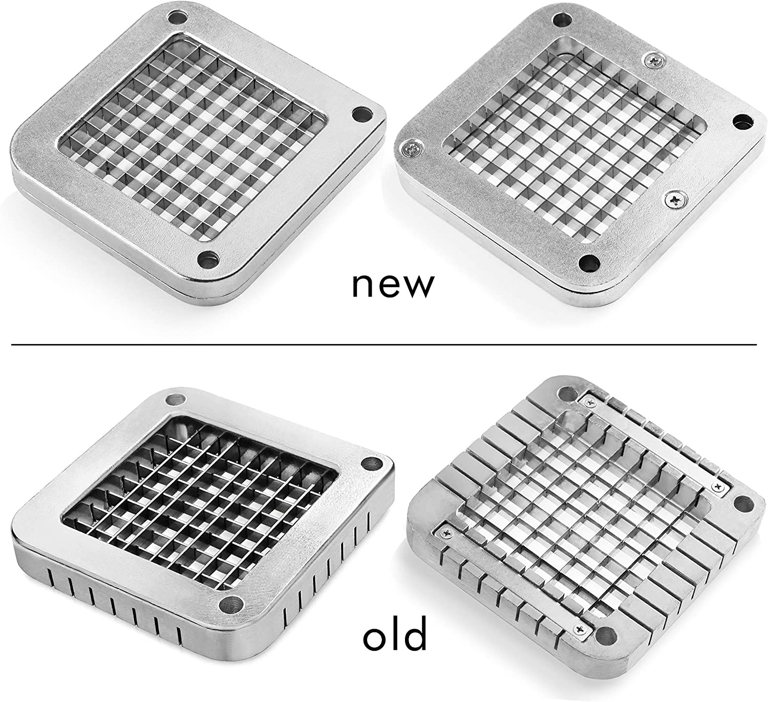 New Star Foodservice 43204 Commercial Grade French Fry Cutter with Suc