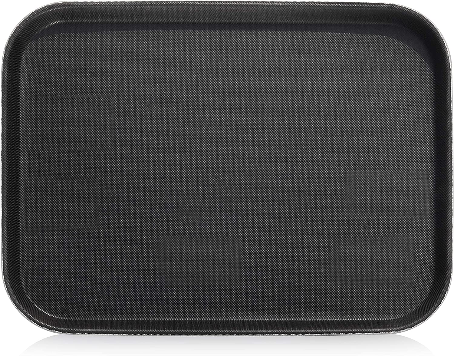 New Star Foodservice 24975 Restaurant Grade Non-Slip Tray, Plastic, Ru
